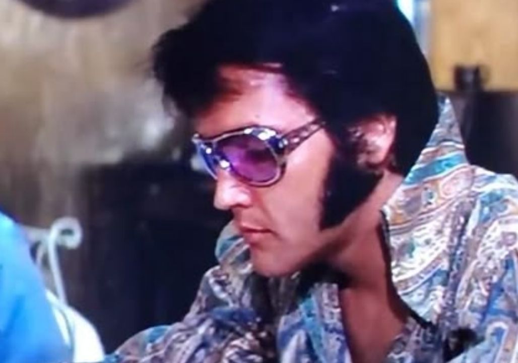 On opening night at the International Hotel in 1970, Elvis Presley ...